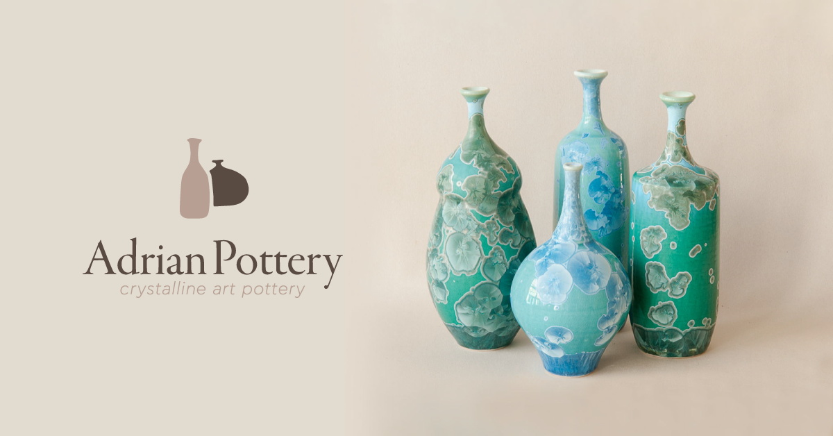 Adrian Pottery - Handmade Crystalline Art Pottery & Ceramics